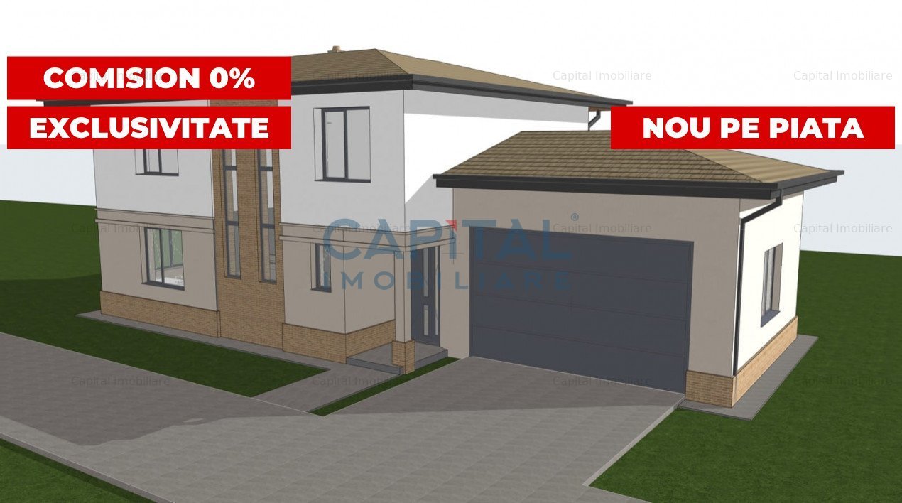 Casa cu garaj, zona Planoare - individuala cu 5 camere de vanzare in ...