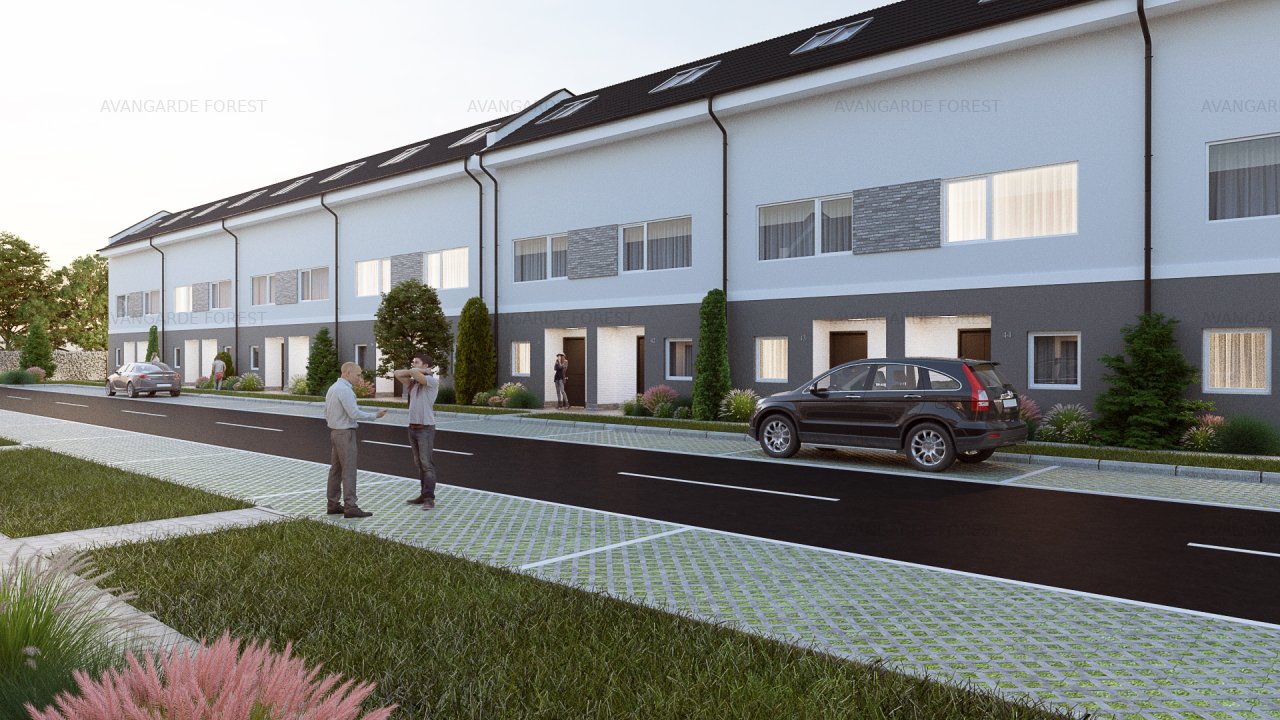 Avangarde Forest by Mirador case Bucuresti Nord Pipera Tunari Voluntari ...